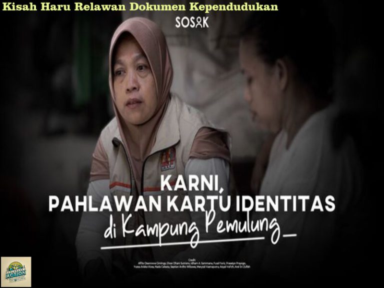 Kisah Haru Relawan Dokumen Kependudukan di Kampung Pemulung - Colorado Action